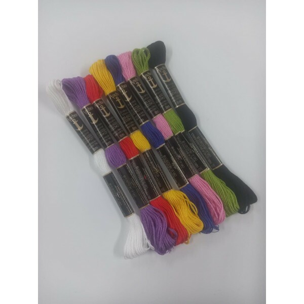 Linha de Bordar Meada Anchor Mouline Coats Corrente